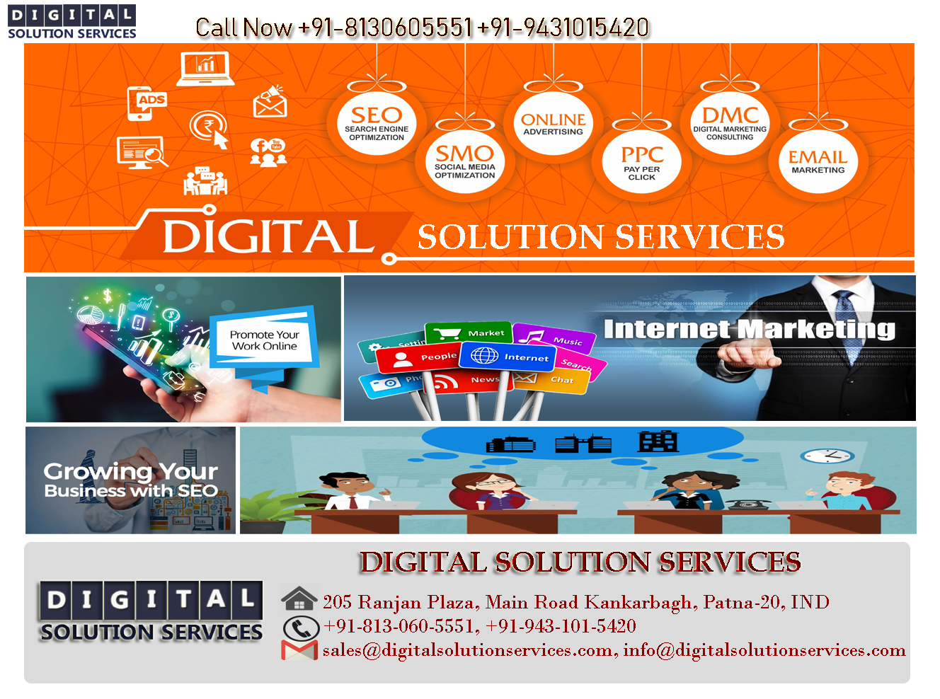 Digital Solution Services : Services - Digital Marketing Agency in Patna